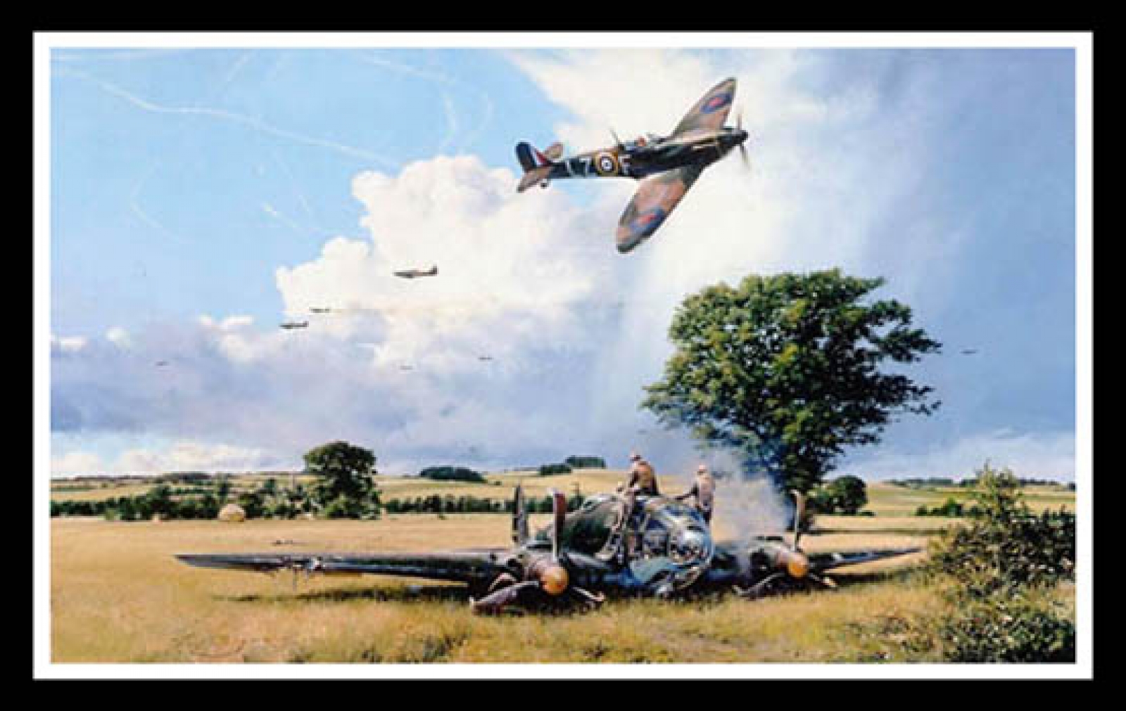 Fight for the Sky | Beacon Light Aviation Art