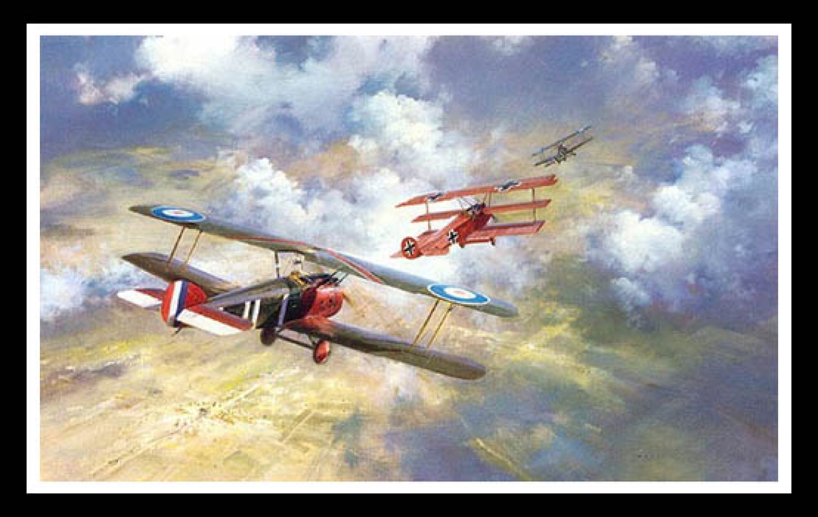 The Last Combat of the Red Baron | Beacon Light Aviation Art